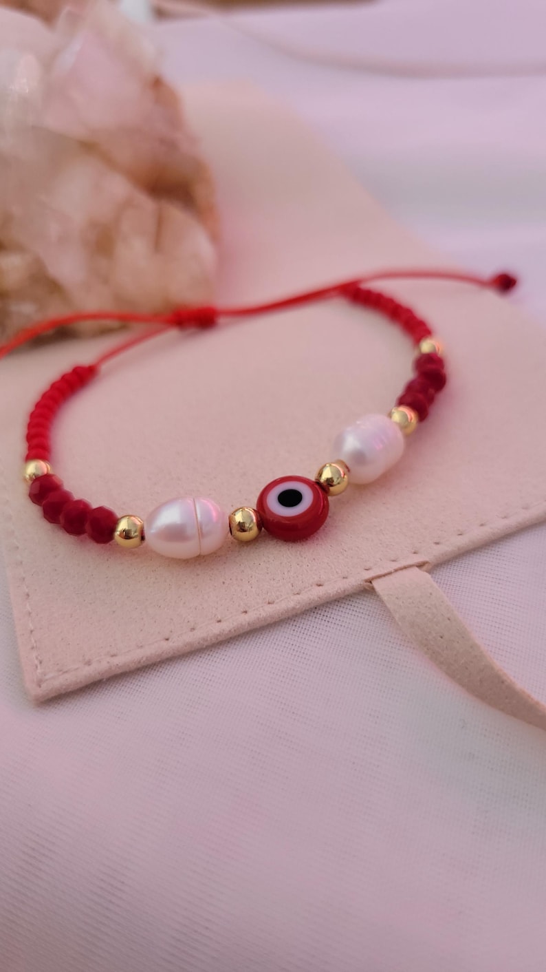 Saint Benedict Evil Eye Red String Bracelet, Pulsera De San Benito - Etsy