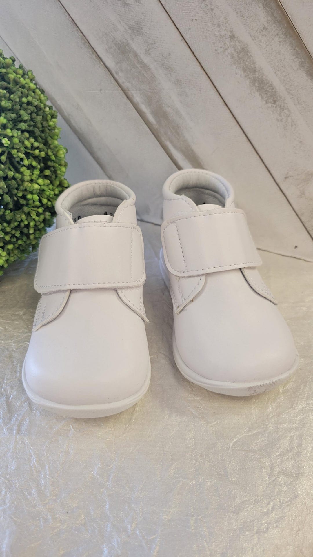 Beautiful Boy Leather Shoes Baptism Boy Shoes, White Boy Shoes - Etsy