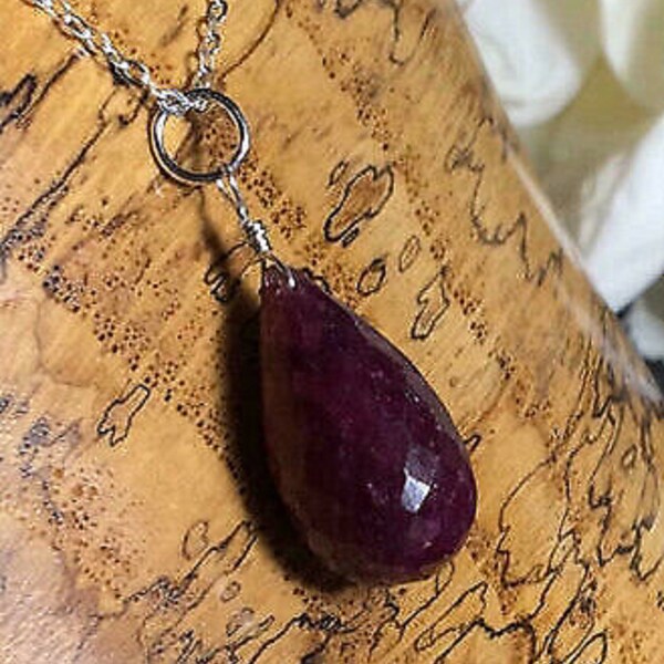 Natural Ruby Jewelry - Etsy