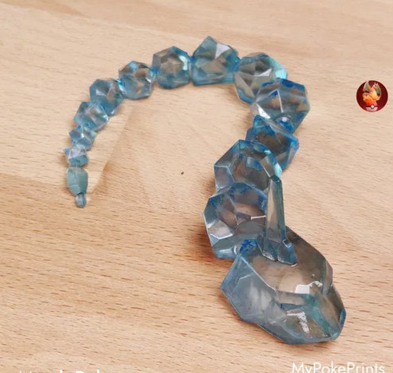 Articulated Onix Onyx Fidget Toy Pokemon 3D Printed Multiple - Etsy