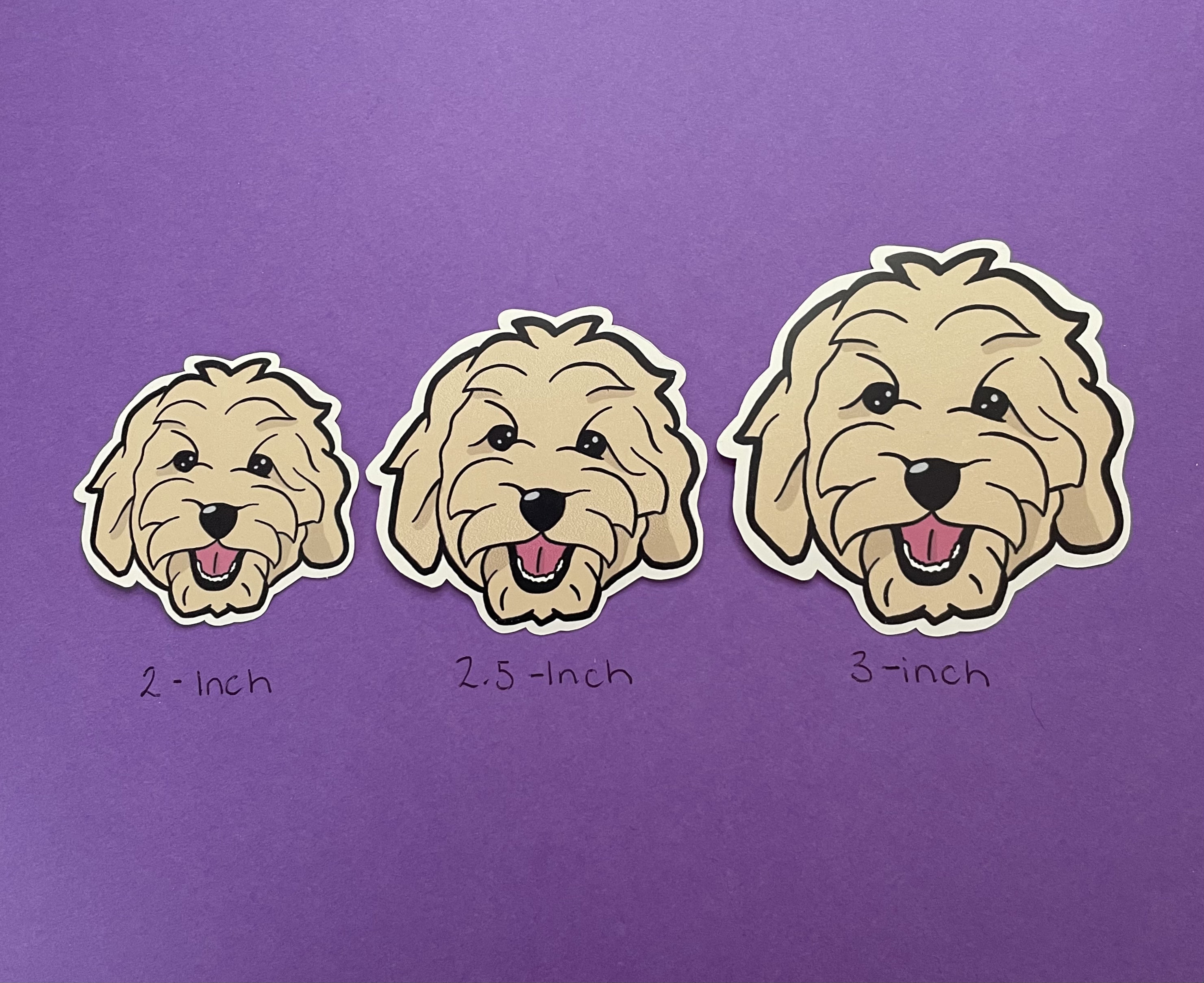 Vinyl Cockapoo Cavapoo Cavachon Stickers | Etsy