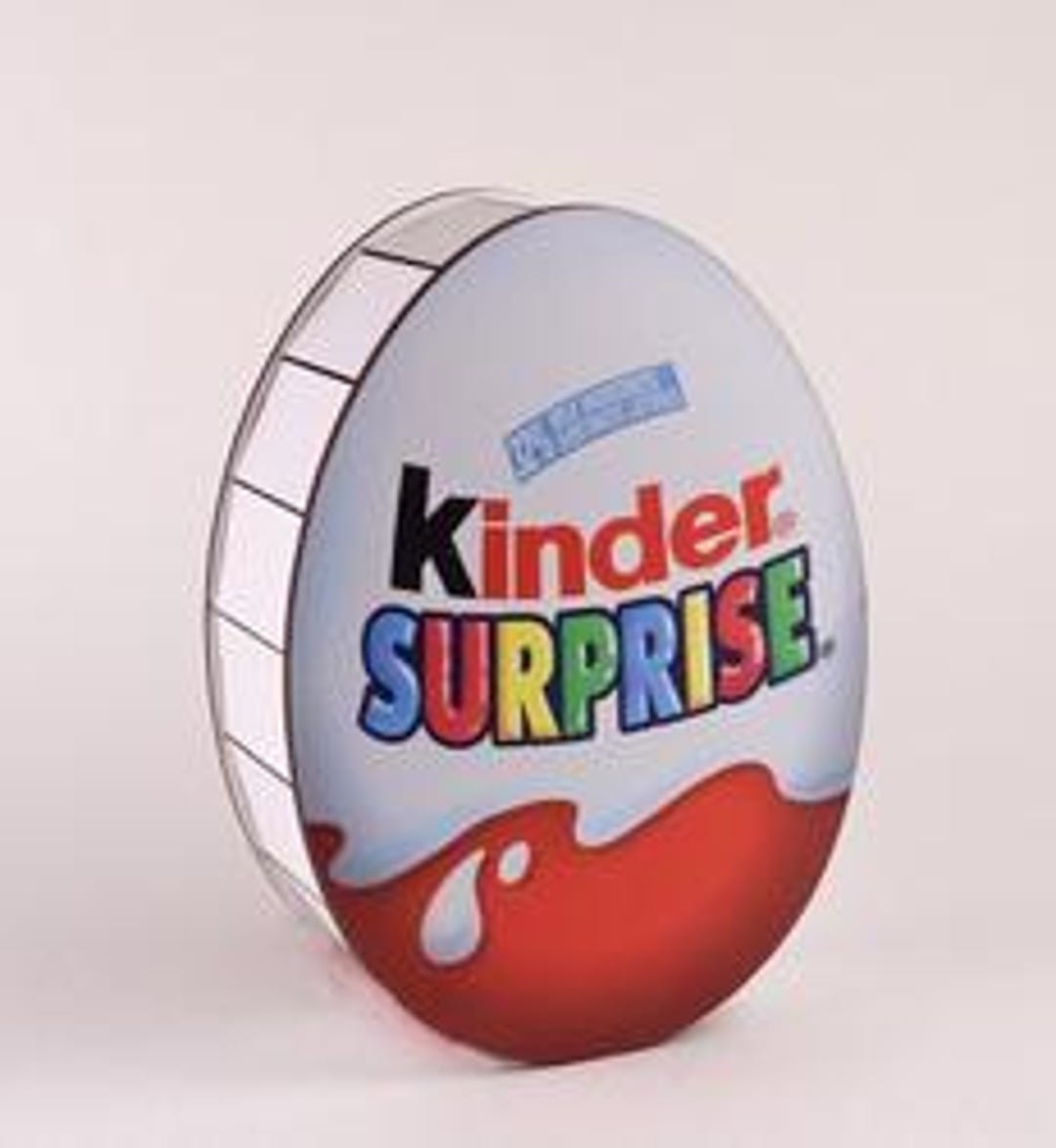 Fun Kinder Surprise Wooden Empty Gift Box Ideal Xmas Gift for Children ...