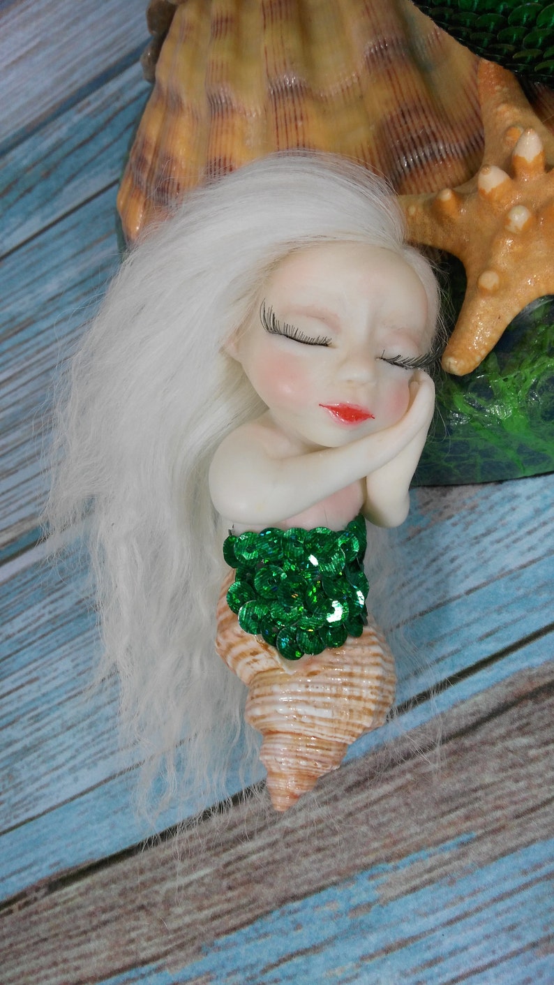 Mermaid Art Dolls, Ooak Doll Collectible Doll Artist Doll Handmade Doll ...