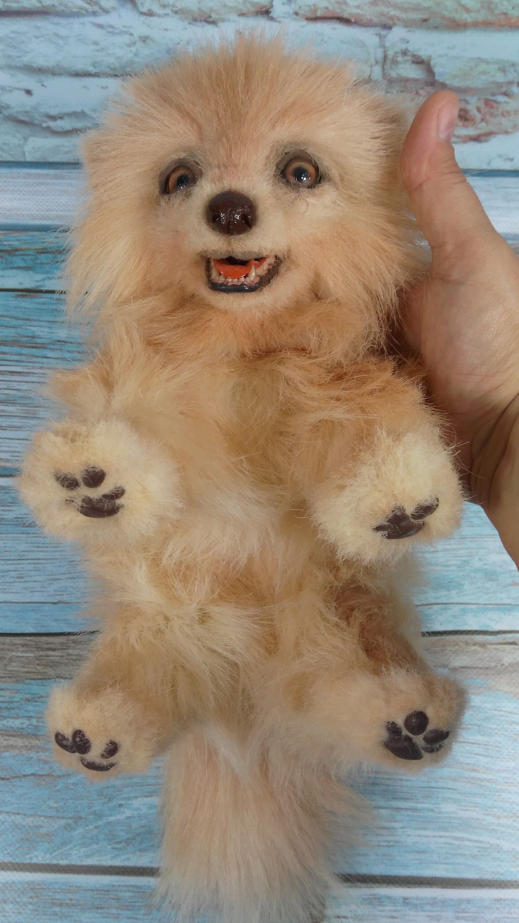 Realistic Animal Puppy Dog Romeo, Realistic Toy Animal OOAK Dog ...