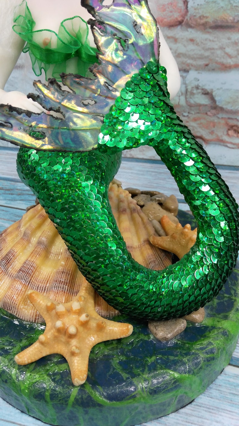 Mermaid Art Dolls, Ooak Doll Collectible Doll Artist Doll Handmade Doll ...