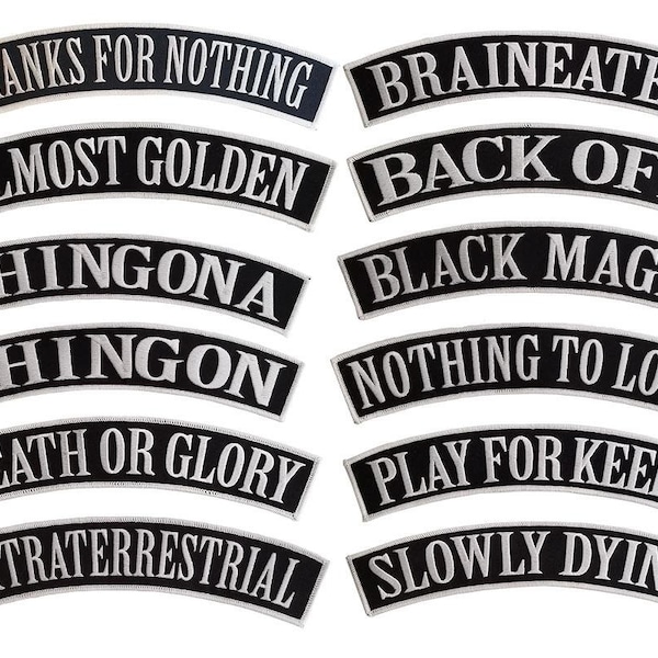 Custom Rocker Patch - Etsy