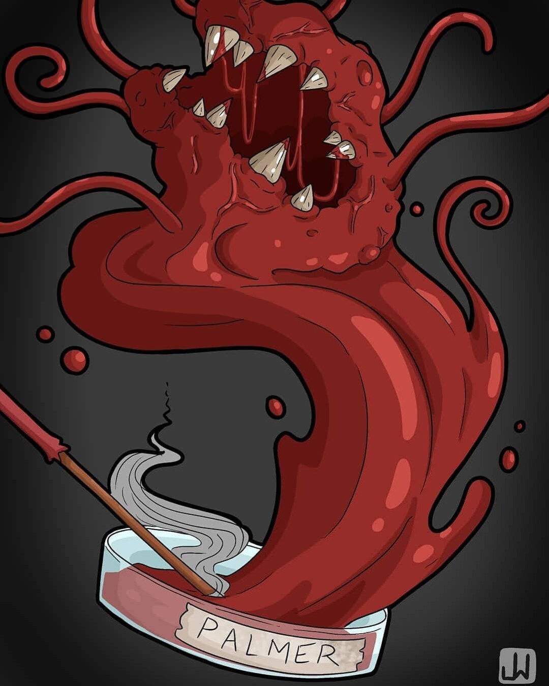 The Thing Horror Movie Blood Test Art Print - Etsy