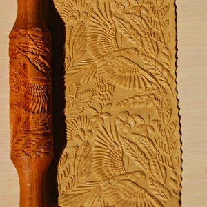 Rolling pin embossing rolling pin wood engraving roller | Etsy