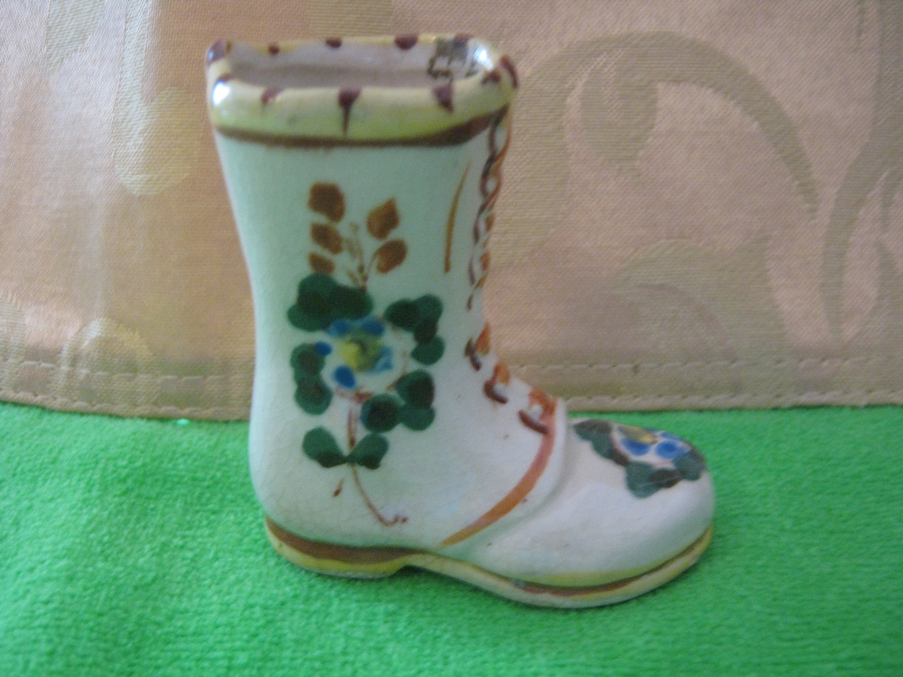 Vintage Ceramic Boot Made in Japan - Etsy