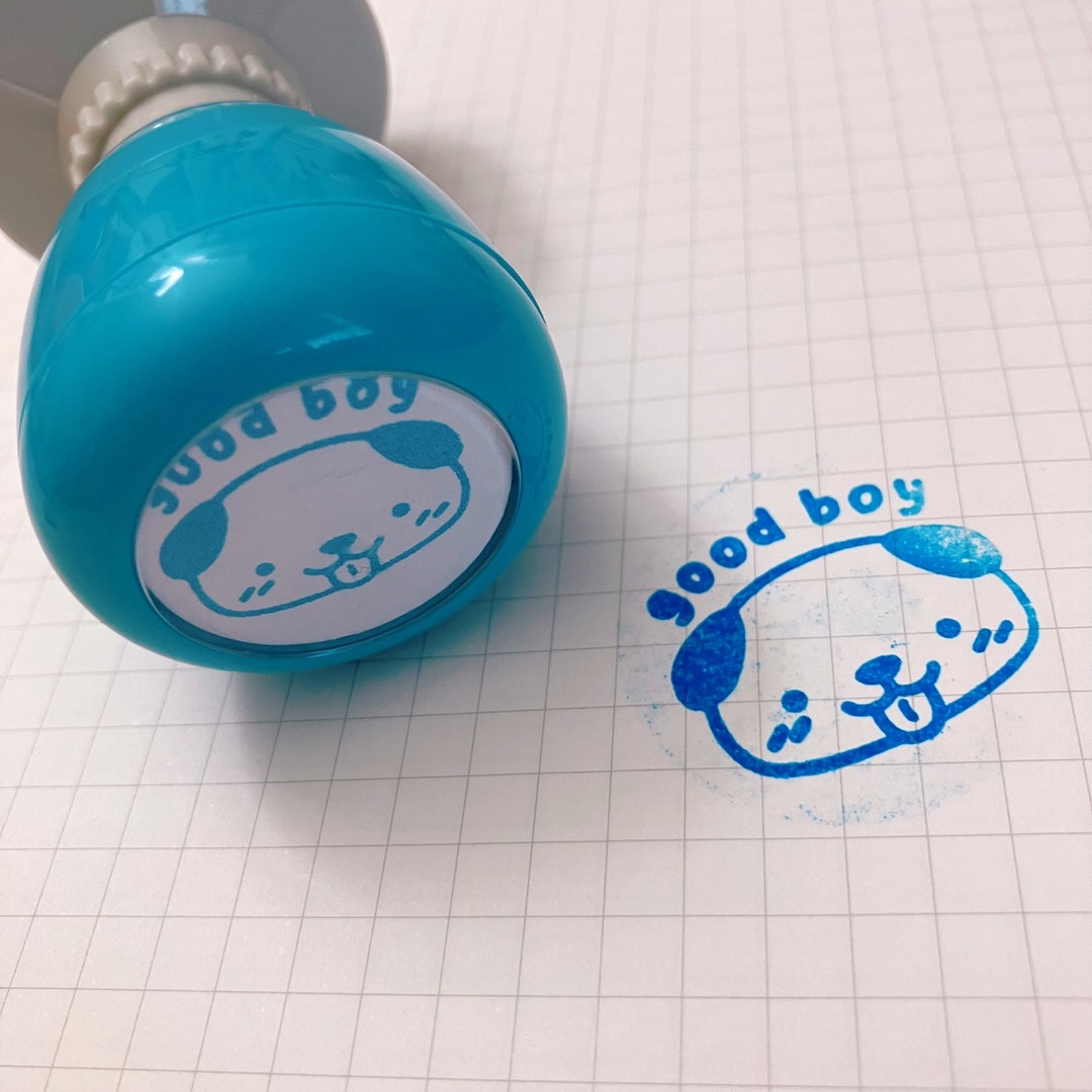 Good Boy Puppy Dog Pre Inked Stamps - Etsy