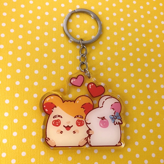 Hamtaro Bijou Acrylic Keychain - Etsy