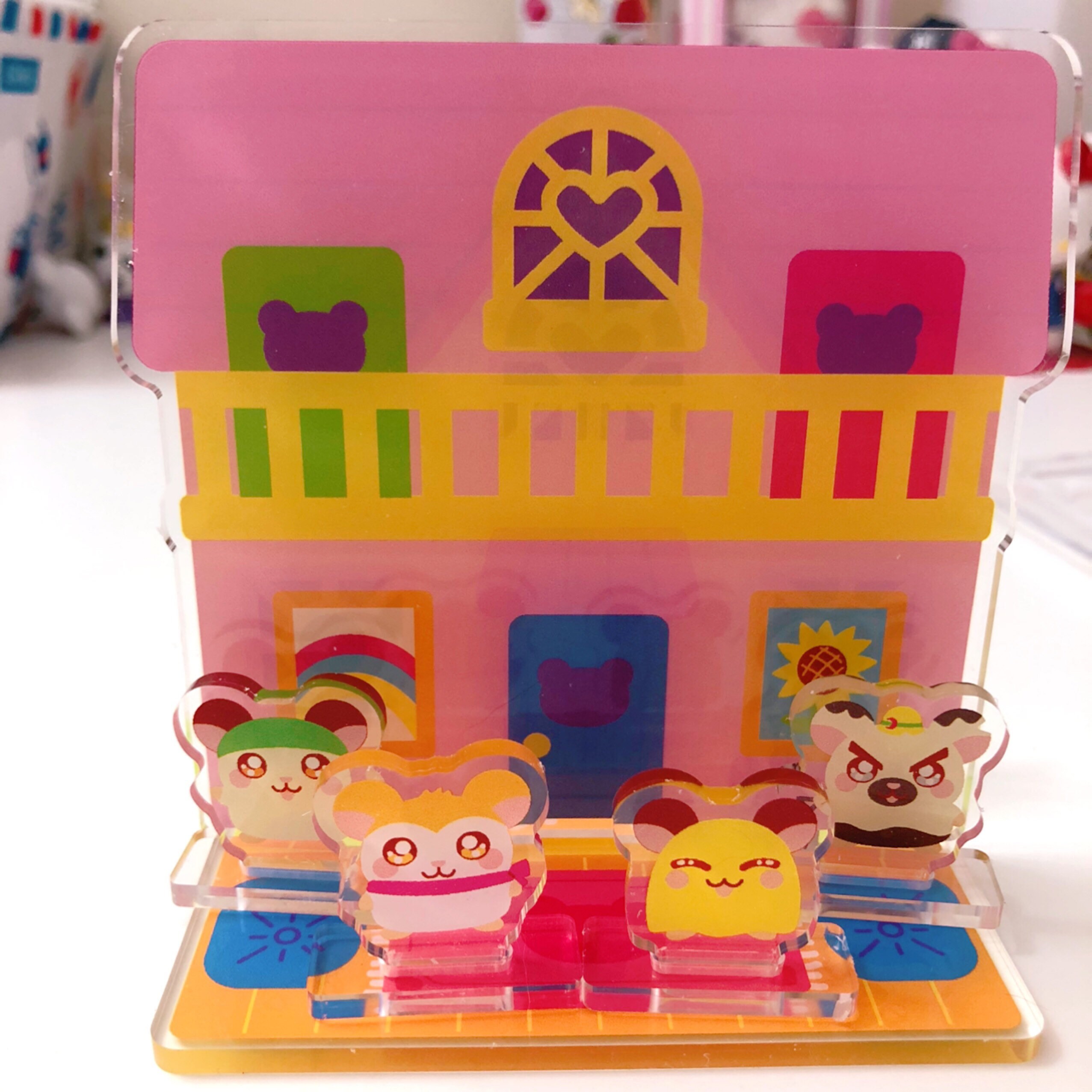 CLEARANCE Hamtaro Hamham Clubhouse Standee Set - Etsy UK