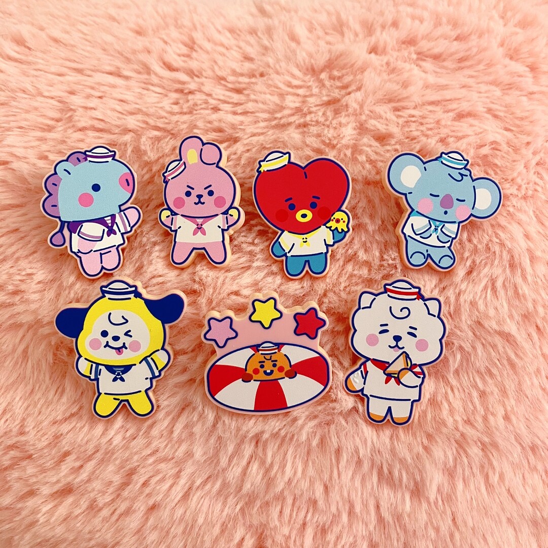 BT21 Sailor Pins - Etsy