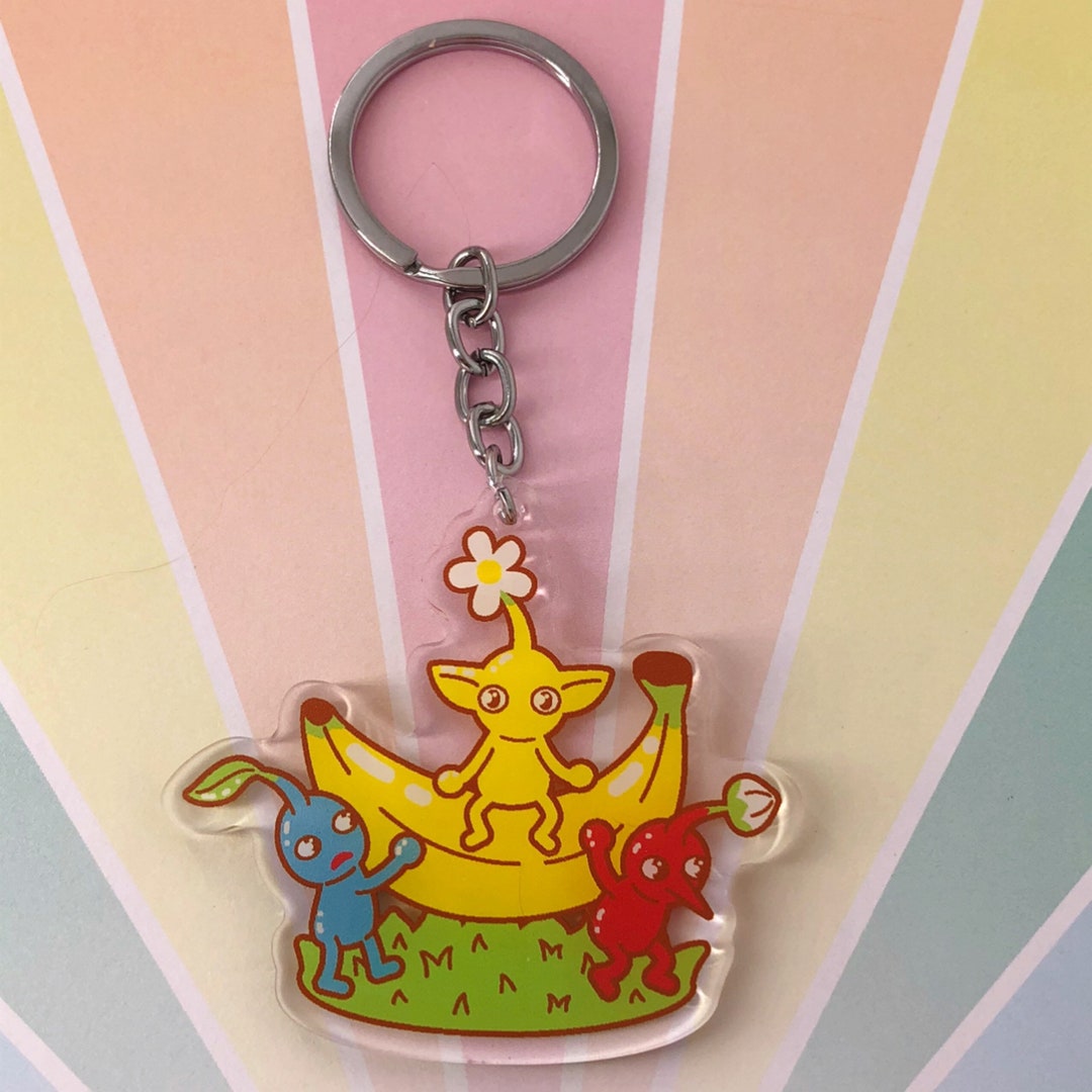CLEARANCE Pikmin Keychain - Etsy