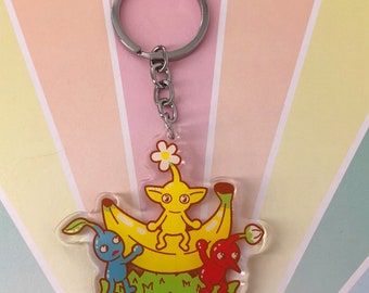Pikmin Keychain | Etsy