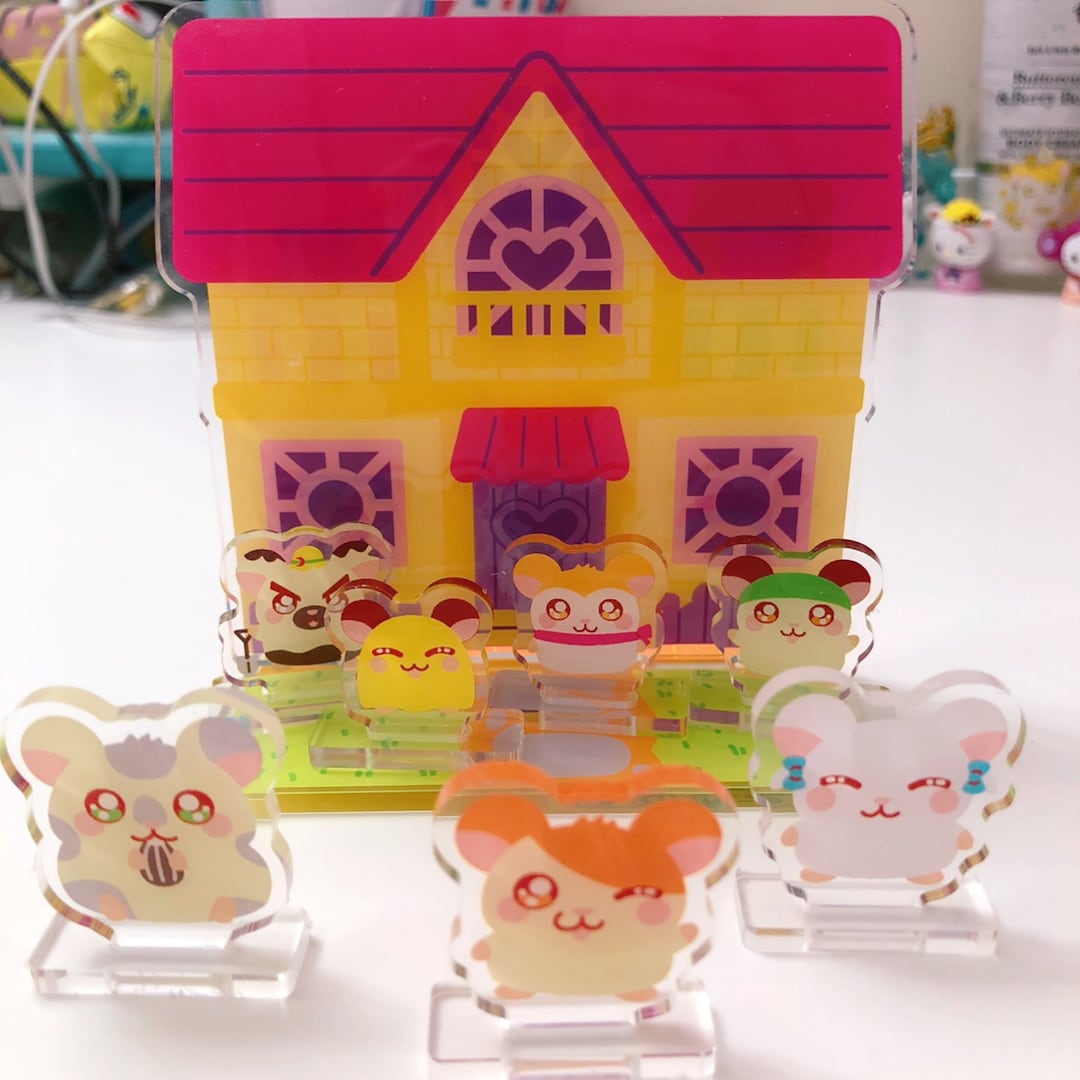 Hamtaro Hamham Clubhouse Standee Set - Etsy Australia