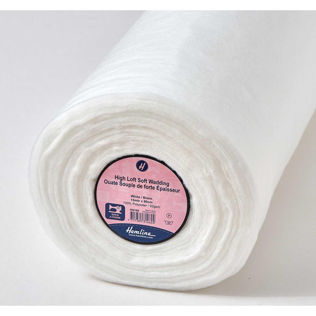 Wadding: High Loft Soft Sew-in White - Etsy