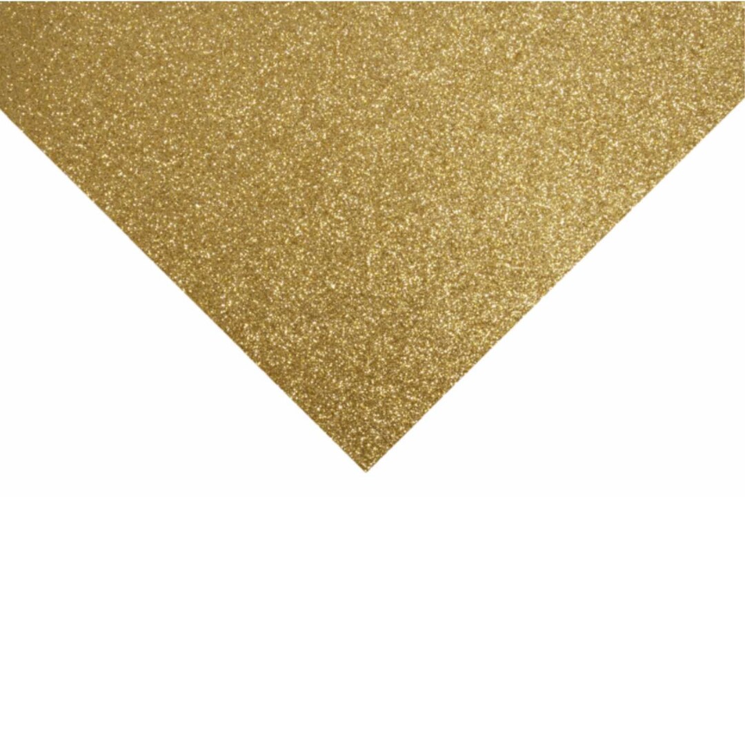 Gold Glitter Felt Sheet - 23 X 30cm - Etsy