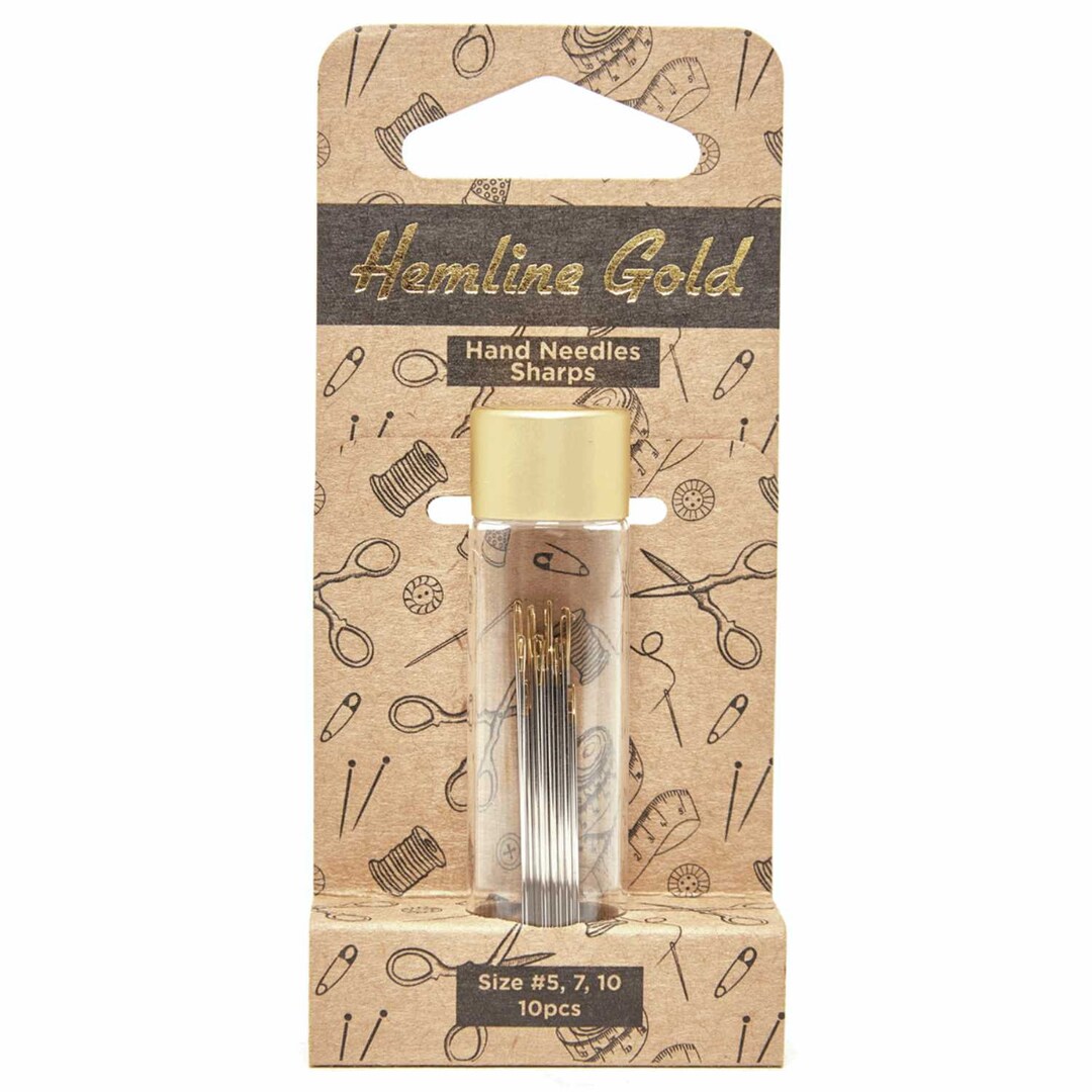 Premium Sharps Hand Sewing Needles - Sizes 5-10: 10 Pieces - Etsy