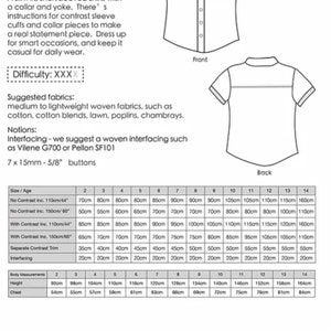 Kids Max Shirt Sewing Pattern - Two Stitches - Etsy