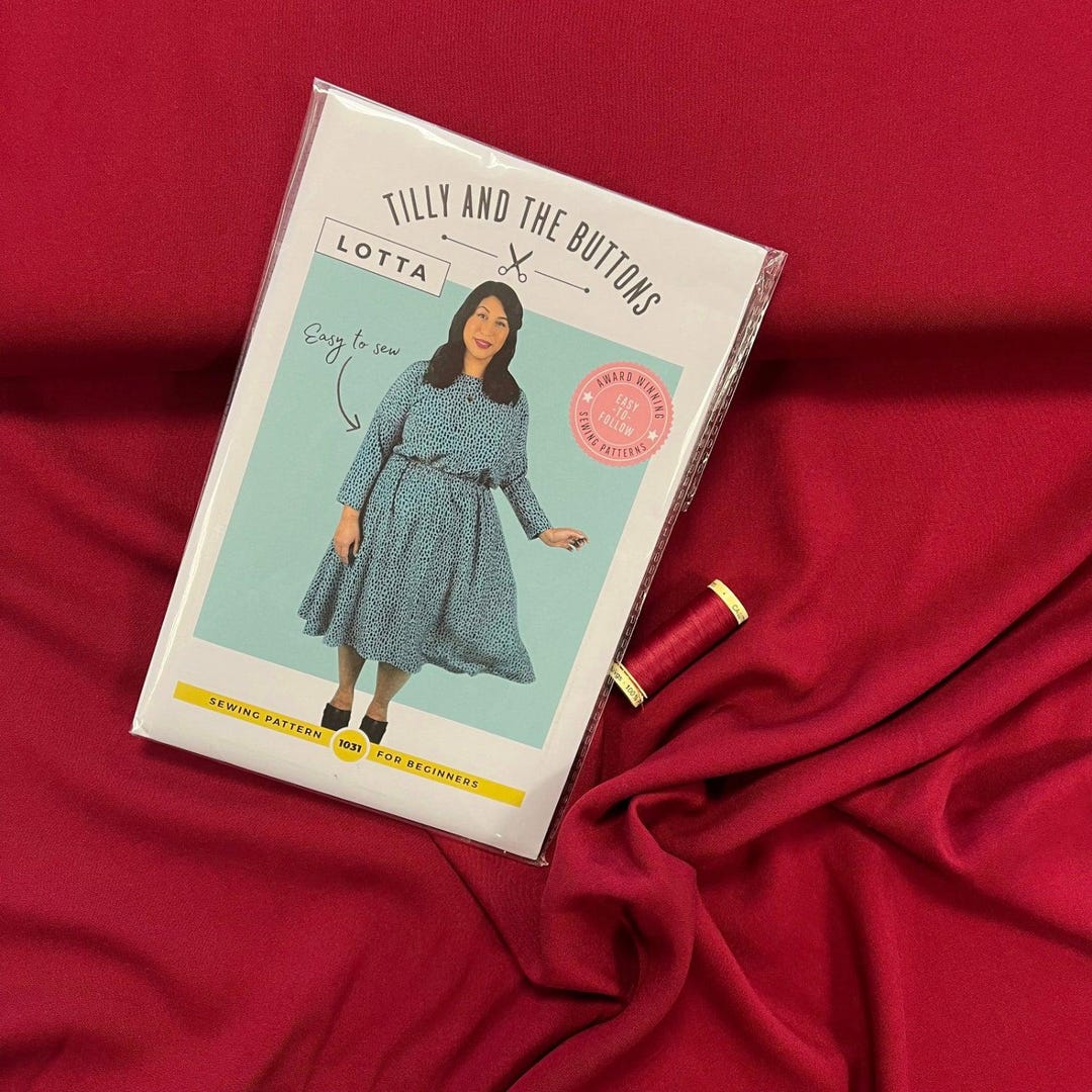 Lotta Dress Sewing Kit - Ready Steady Sew Box - Etsy