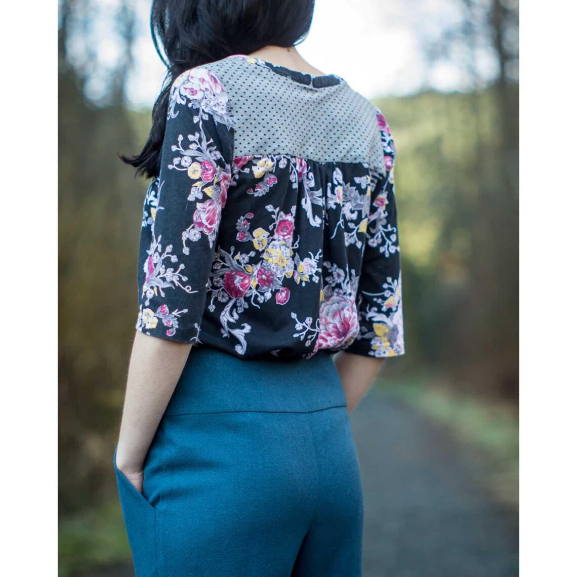 Camas Blouse Sewing Pattern - Thread Theory Designs Inc - Etsy