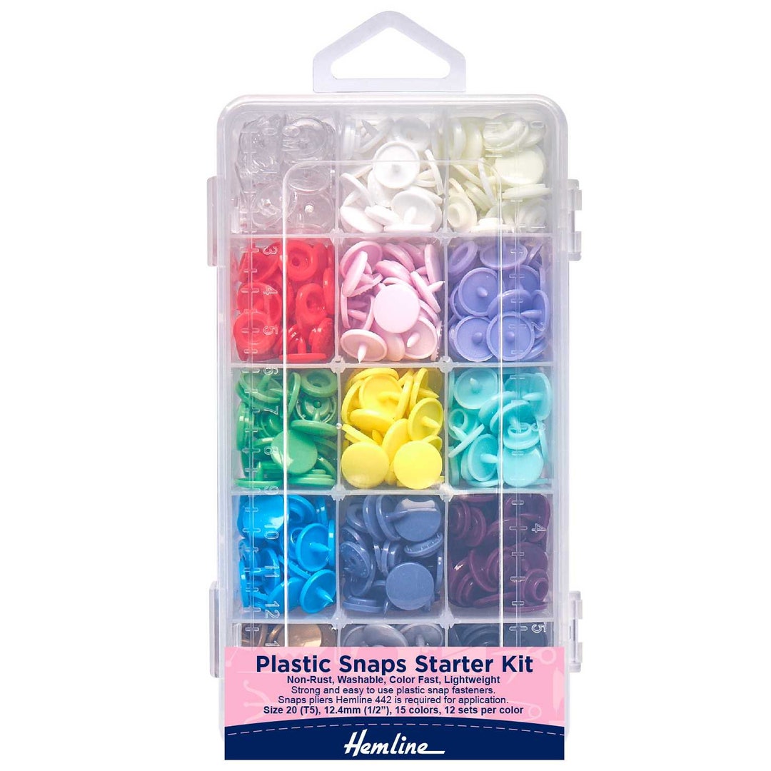 Plastic Snaps Multi-pack - Etsy