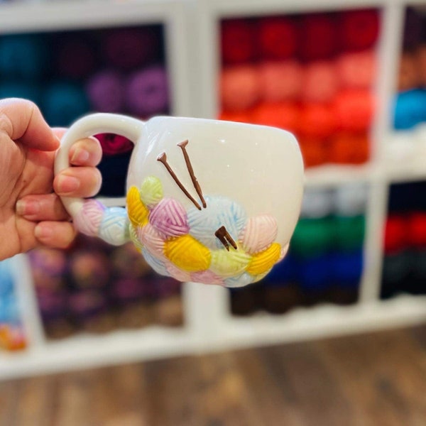 Knitting Mugs - Etsy