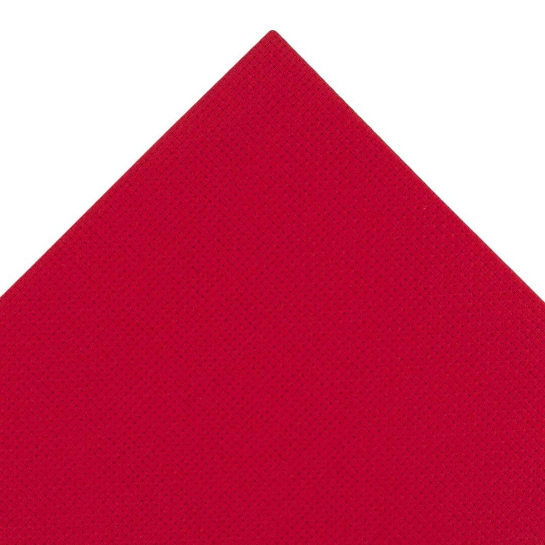 Red Aida Fabric - Etsy