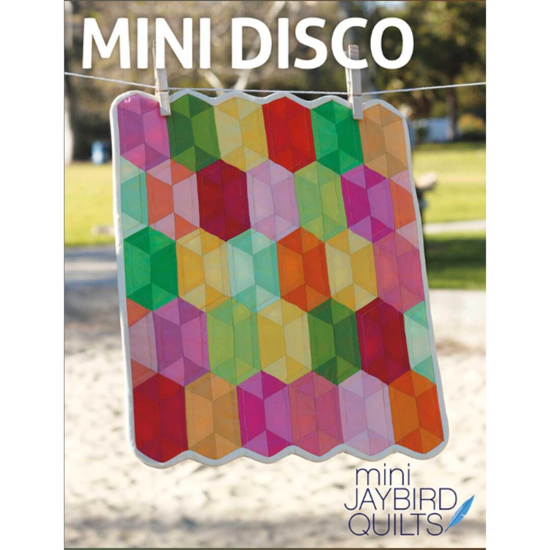 Mini Disco Quilt Sewing Pattern - Jaybird Quilts - Etsy