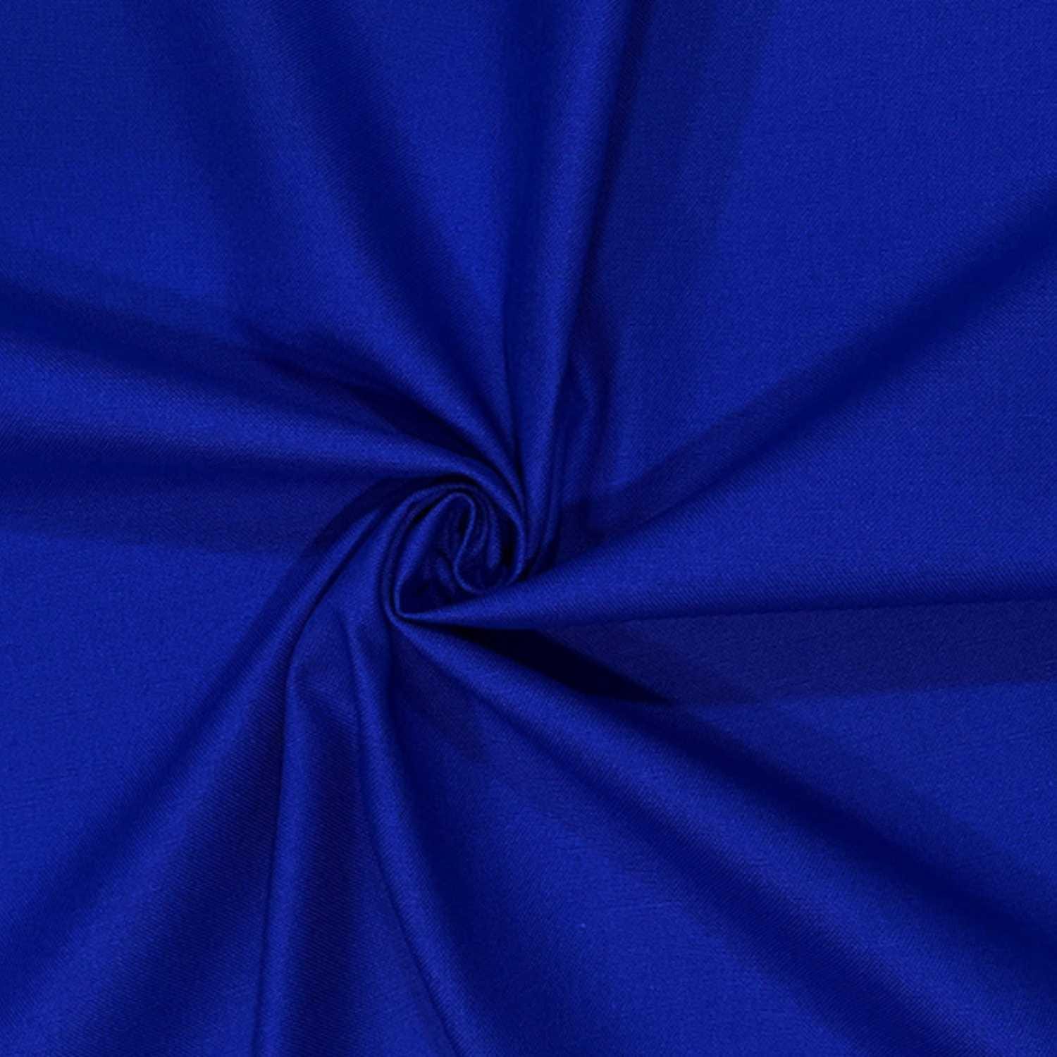 Royal Blue Plain Cotton Canvas Fabric - Etsy