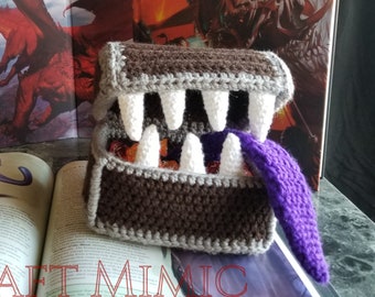 Crochet Pattern Mini Mimic Ring Box or Dice Box please Read Before ...