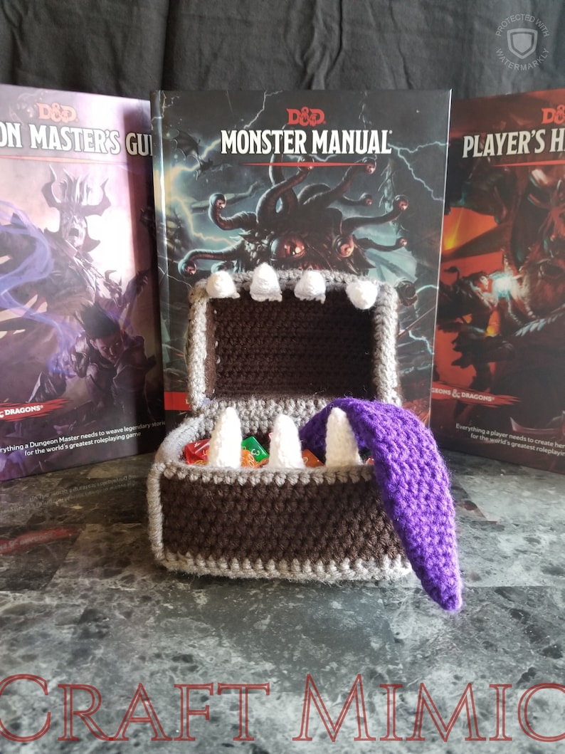Mimic Amigurumi Crochet Pattern: D&D Monster Plush (PDF) - Etsy