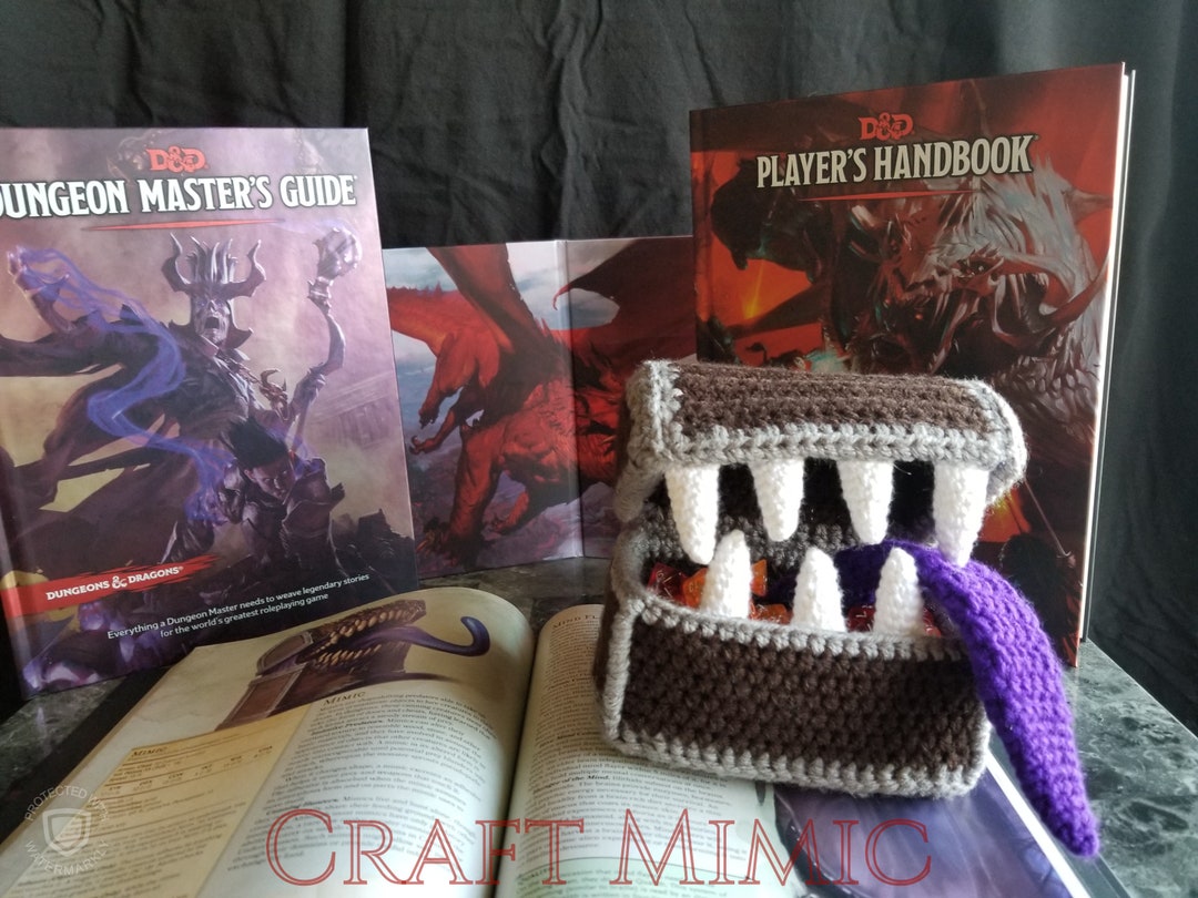 Mimic Amigurumi Crochet Pattern: D&D Monster Plush (PDF) - Etsy