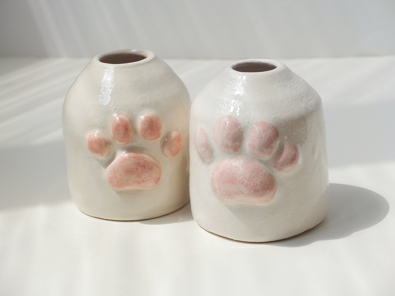 Cat Paw Mini Vase, Small Ceramic Vase - Etsy