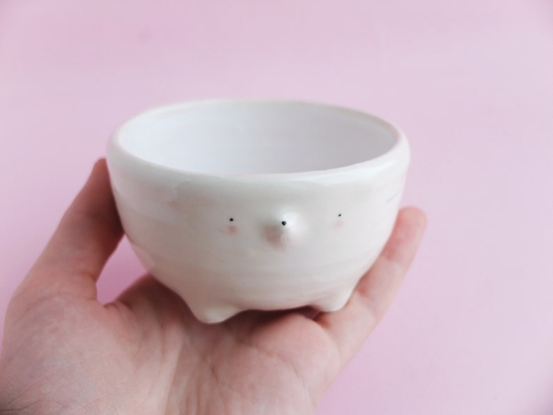 Hedgehog planter Modern Ceramic Planter Animal planter | Etsy