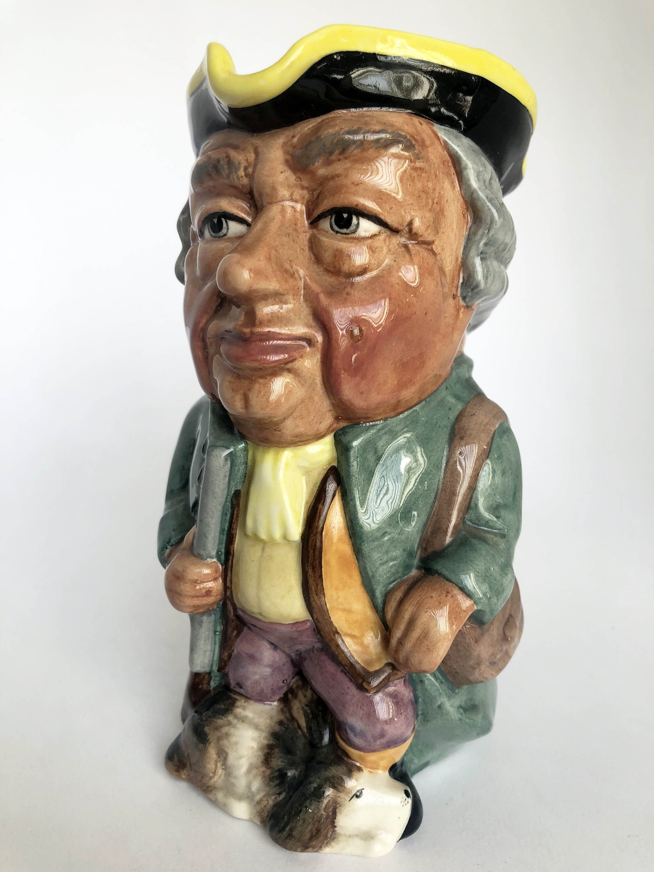 Big Vintage Staffordshire Character Jugs/ Toby jug by Manor | Etsy