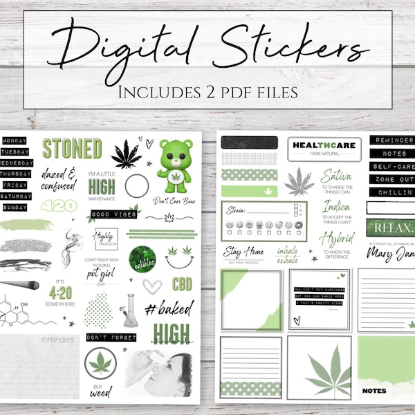 Weed Stickers - Etsy