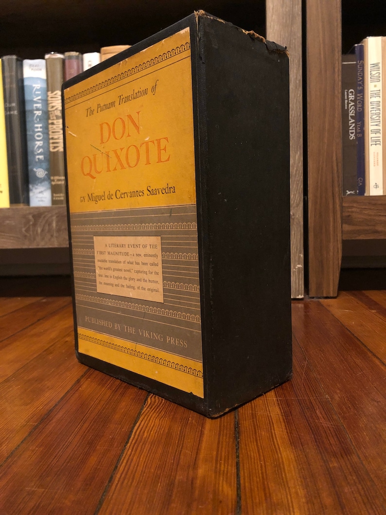 Don Quixote in 2 Volumes by Cervantes the Putnam Translation | Etsy
