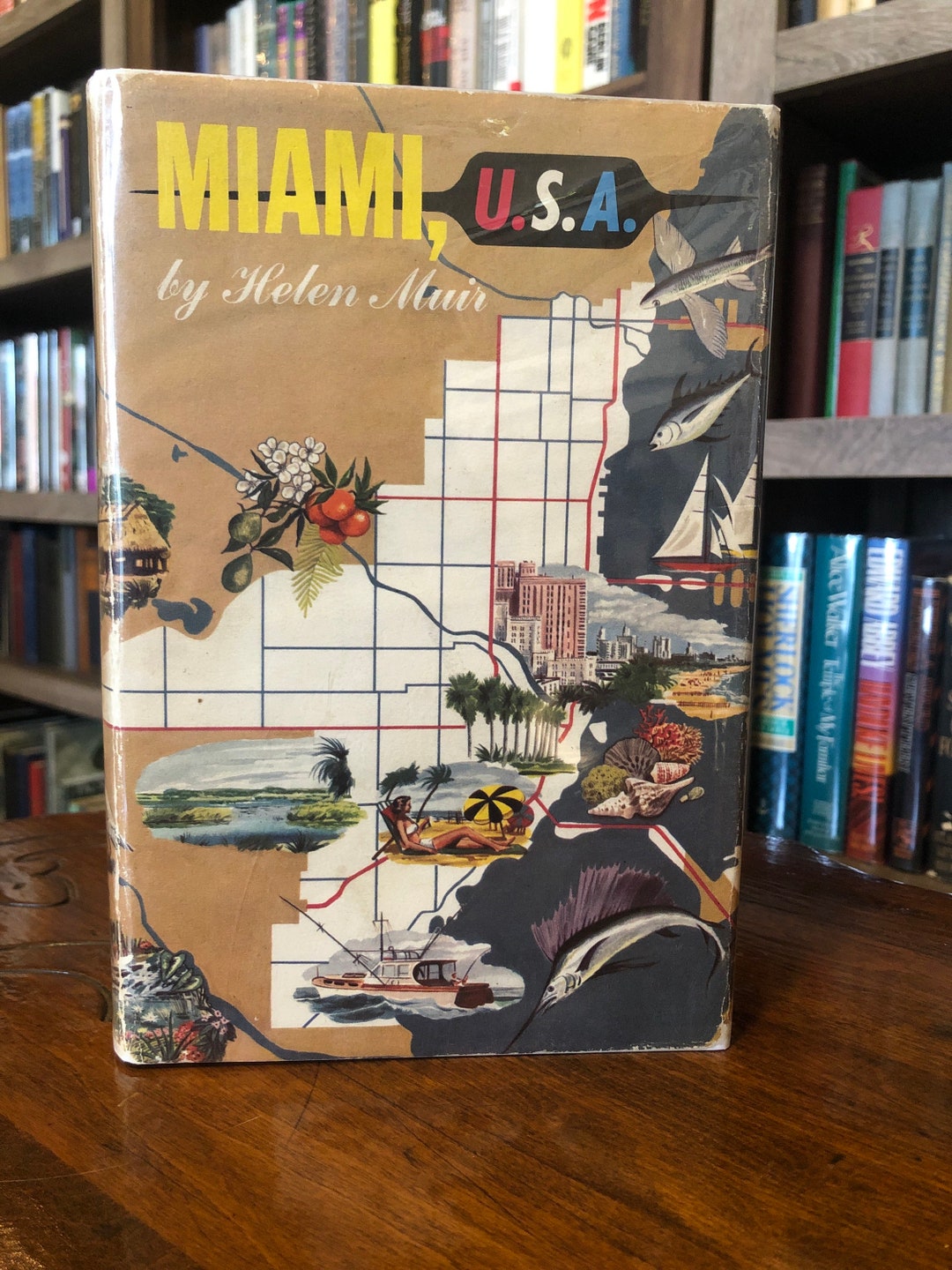 Miami, U.S.A. by Helen Muir, First Edition, First Printing, Henry Holt ...