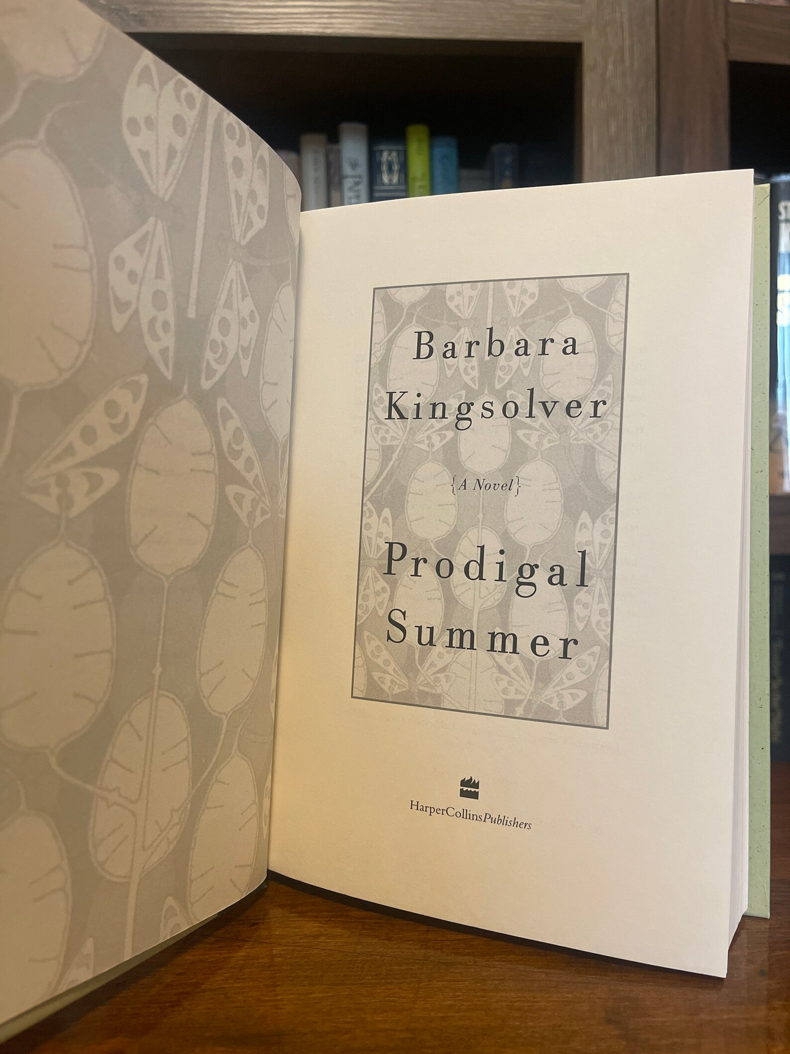 The Prodigal Summer by Barbara Kingsolver, First Edition, First ...