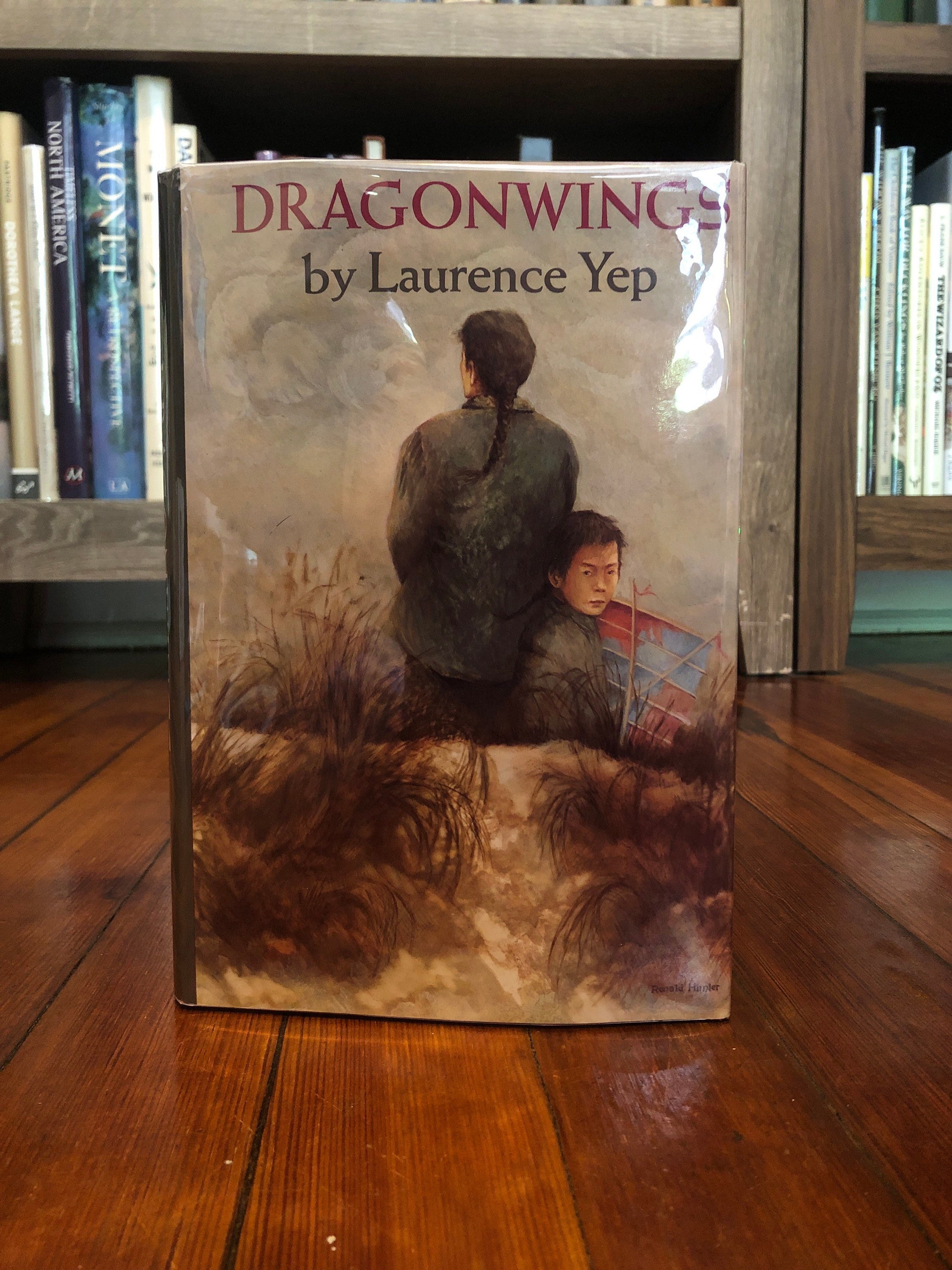 Dragonwings by Laurence Yep, Signed With a Dragon Doodle by Laurence ...