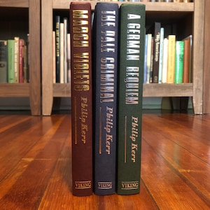 First Three Bernie Gunther Novels by Phillip Kerr, First Edition, First ...