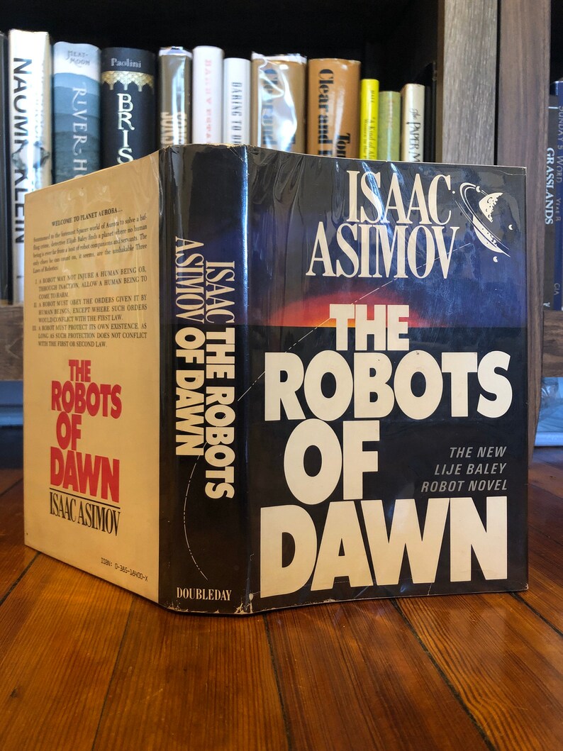 The Robots of Dawn by Isaac Asimov First Edition First - Etsy