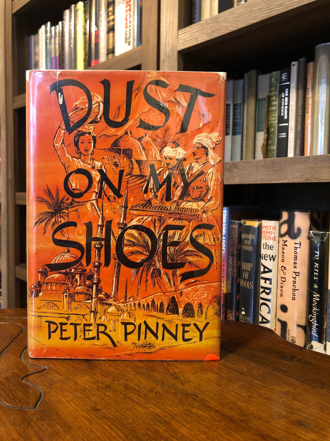 Dust on My Shoes by Peter Pinney, First Edition, First Printing, Bobbs ...