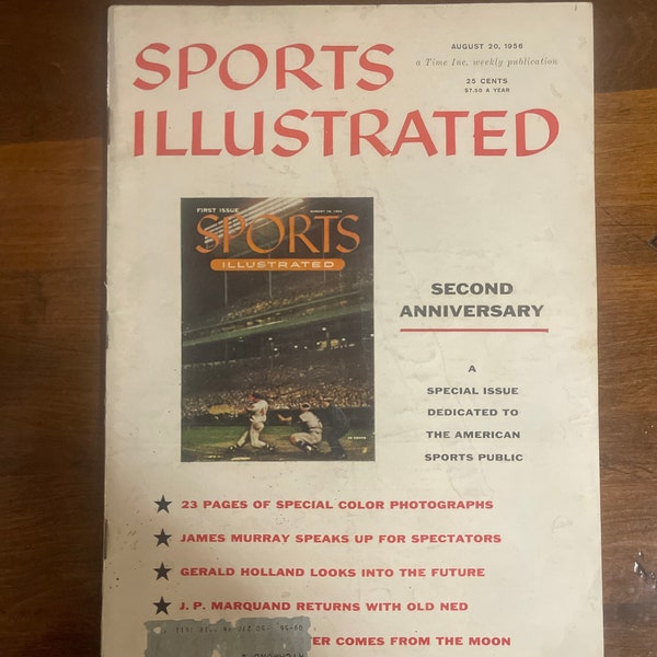 Sports Illustrated First Edition - Etsy