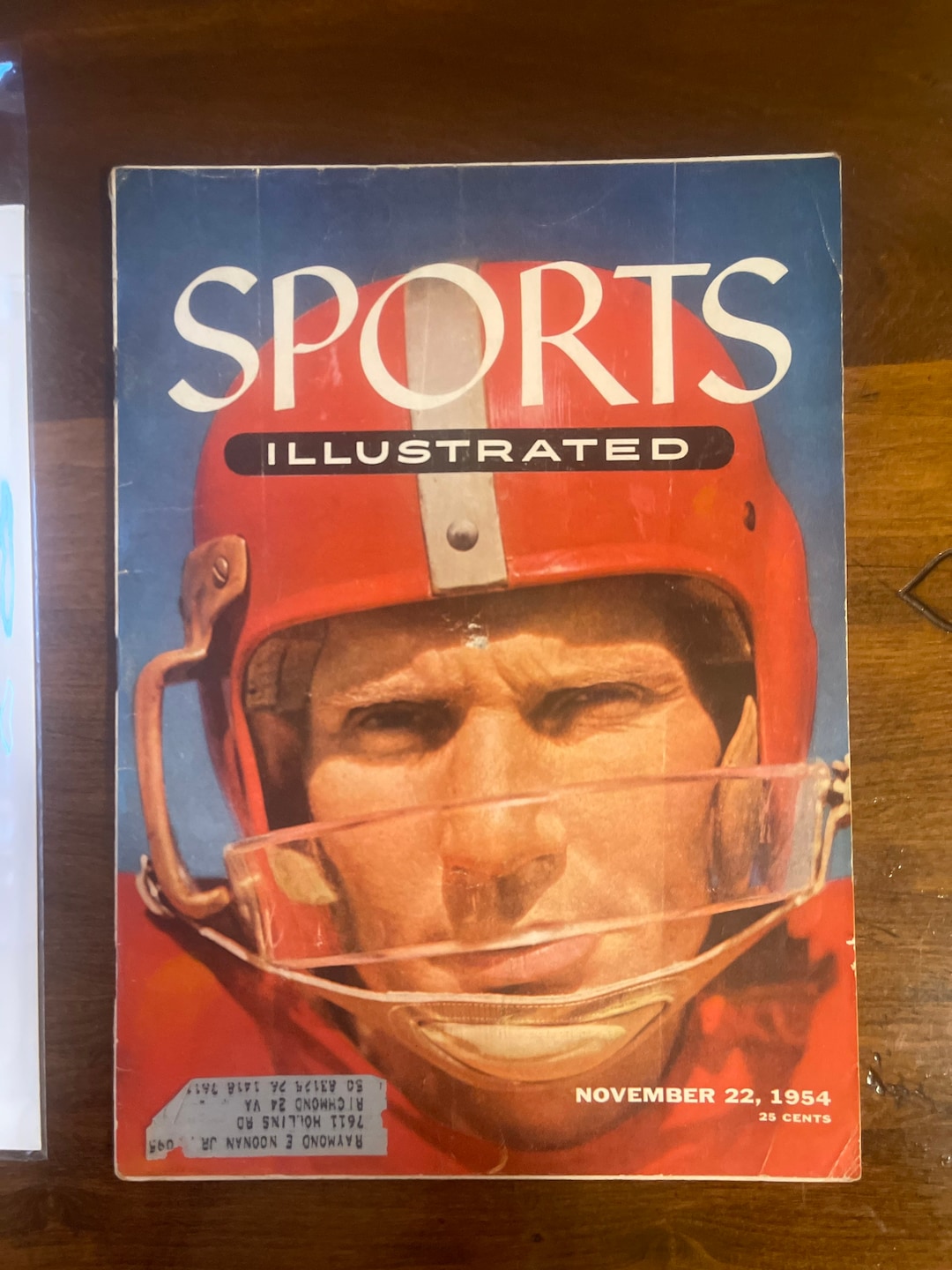 Sports Illustrated Weekly Magazine November 22, 1954, Volume 1, Number ...