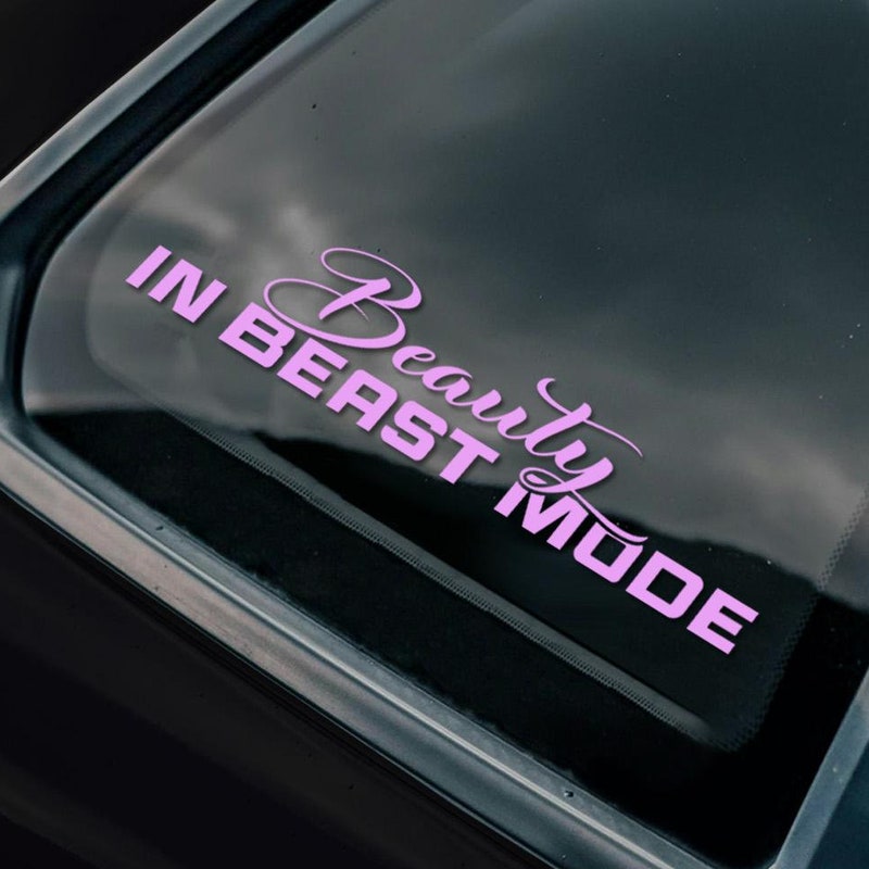 Beast Mode Decal - Etsy