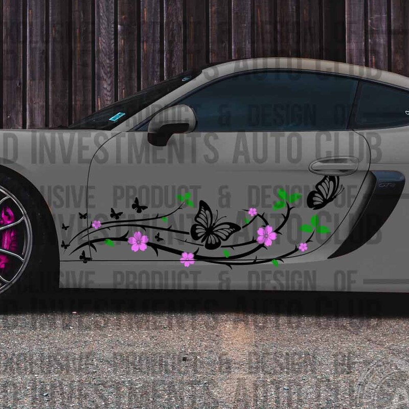 Butterfly Flourish - Etsy