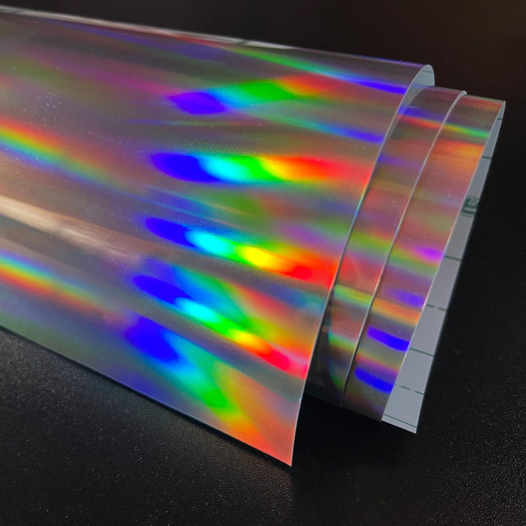 Oil Slick Vinyl, 12x12 Holographic Vinyl, Outdoor Sticker Sheet,opal ...